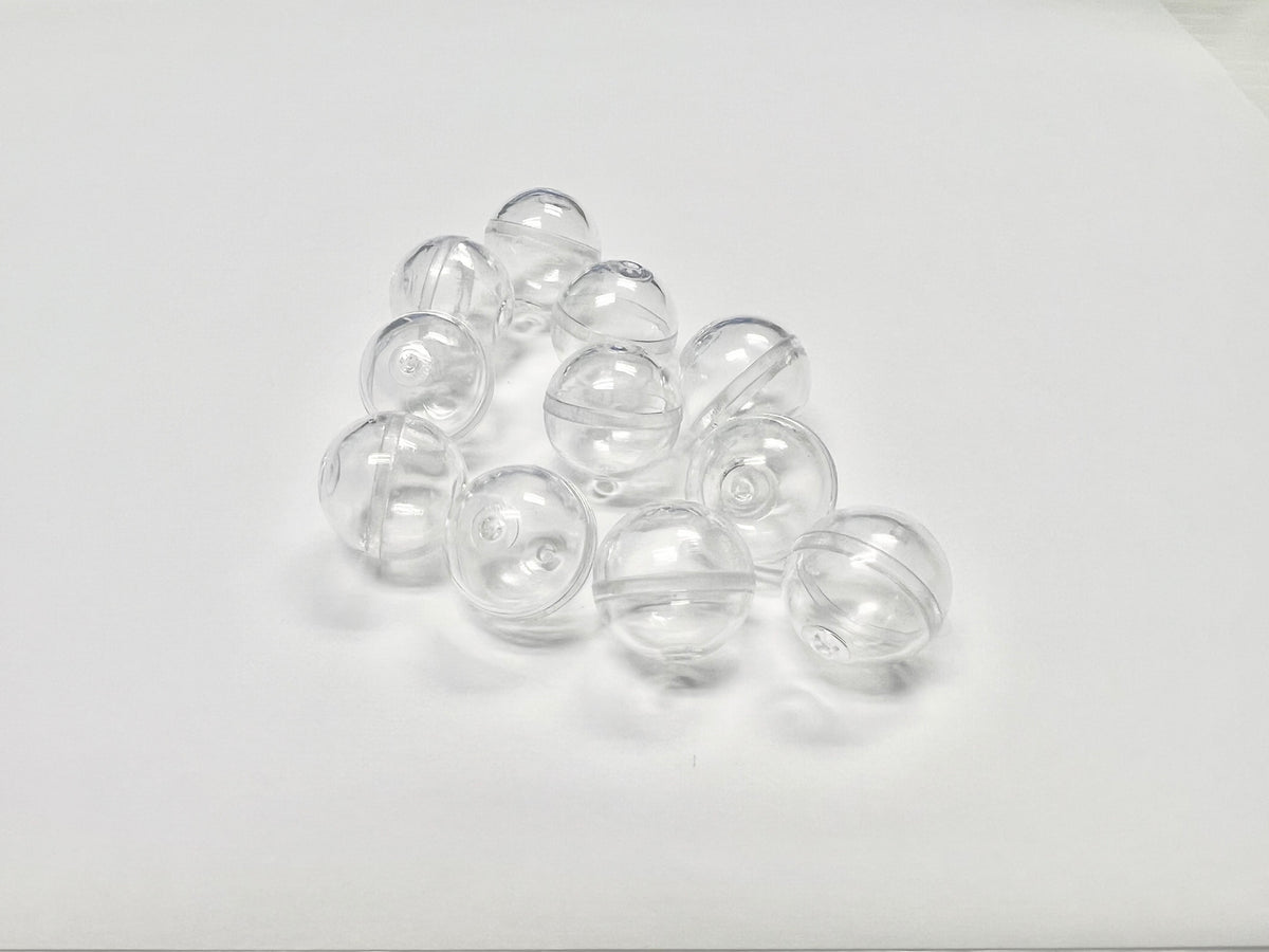 Clear 15mm Empty Capsules for Gumball Machines – Mini Toy Vending Caps ...