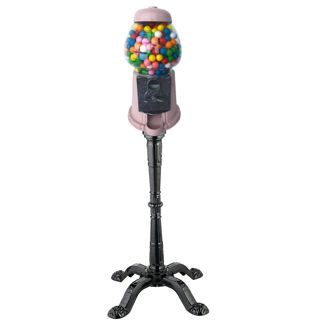 Tea Rose Gumball Machine with Optional Stand - Elegant Candy Dispenser ...